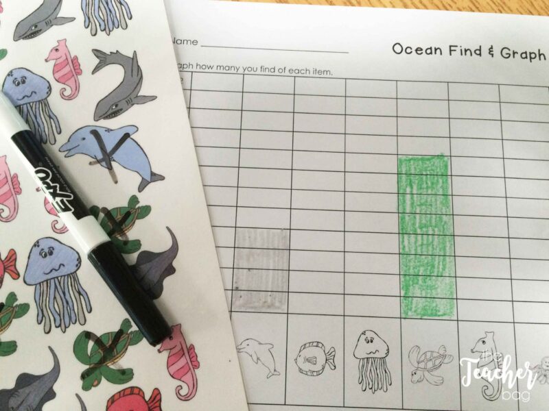 Find, Tally and Graph - The Teacher Bag