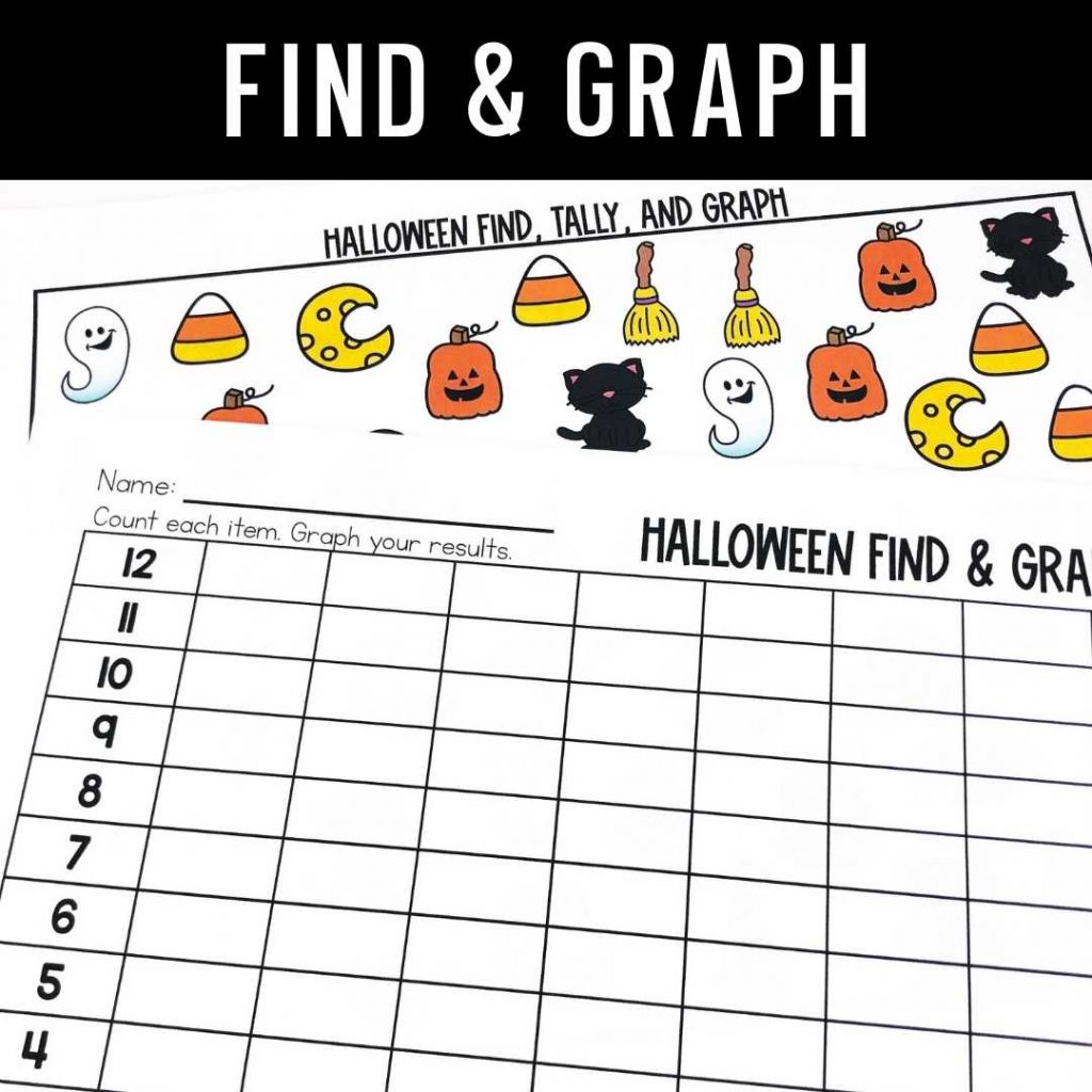 October Math Centers for 1st Grade - The Teacher Bag