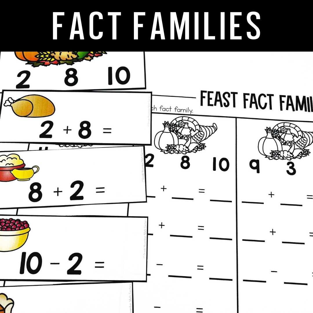 November Math Centers Your 1st Graders Will Love! - The Teacher Bag