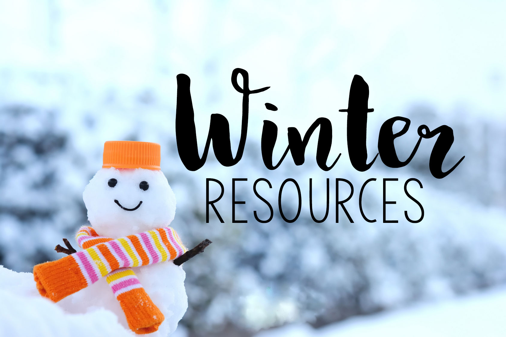 1st Grade Winter Resources - The Teacher Bag