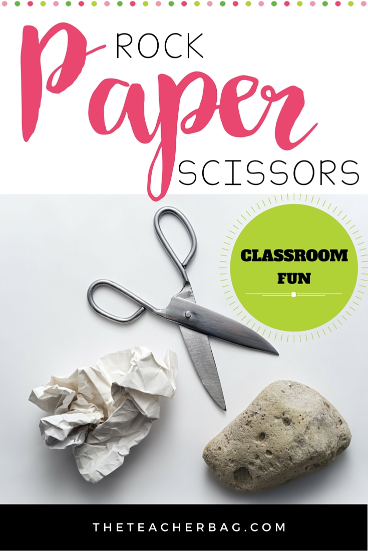 Rock, Paper, Scissors - The Teacher Bag