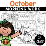 1st Grade October Morning Work - The Teacher Bag