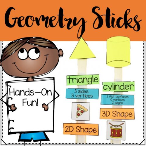 Geometry Math Sticks - The Teacher Bag