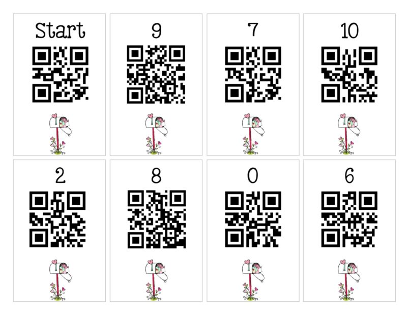 Scan It, Solve It, Write It! QR code Scavenger Hunt - February - The ...