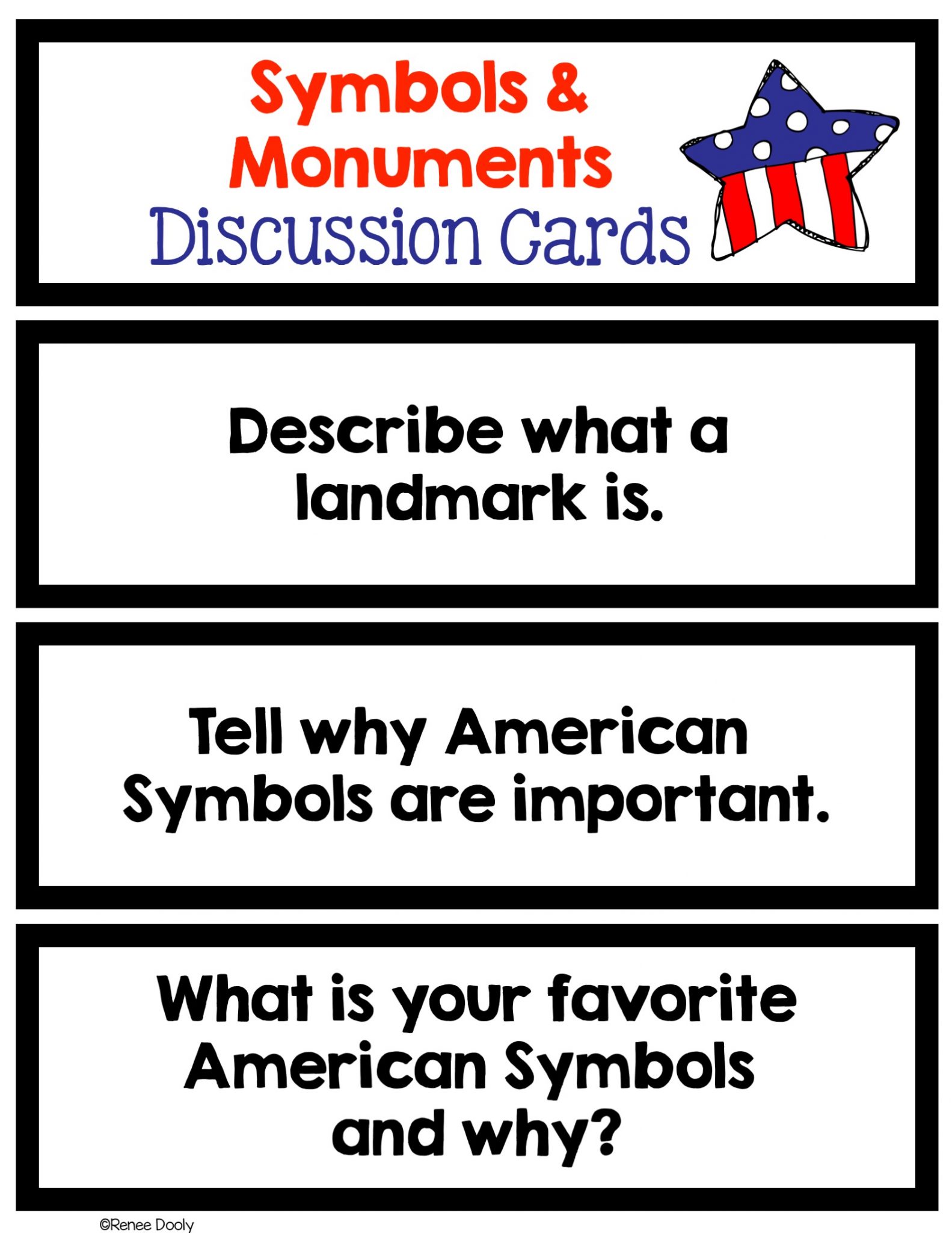 American Symbols, Monuments, and Landmarks - The Teacher Bag