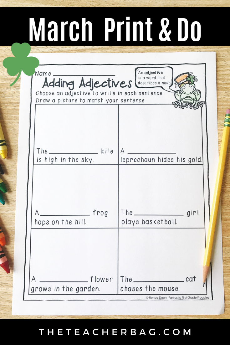 March NO PREP Resources - The Teacher Bag