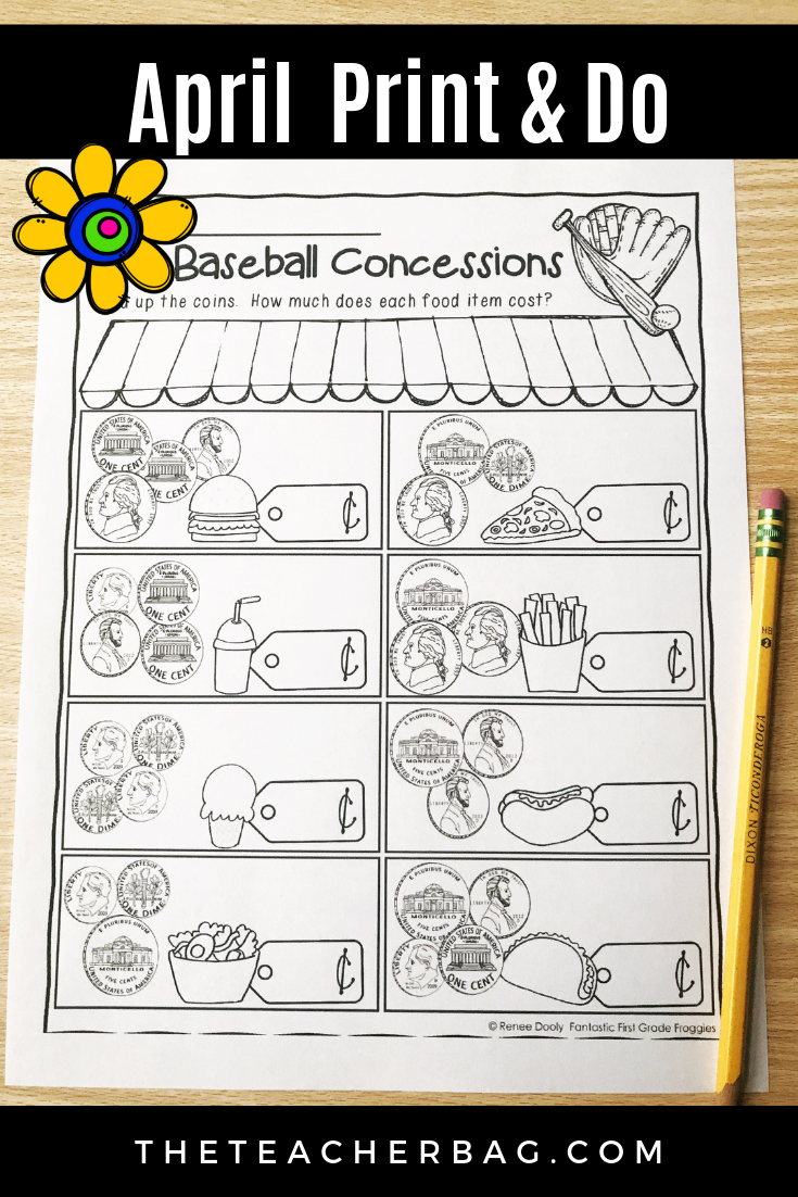 April NO PREP Resources - The Teacher Bag