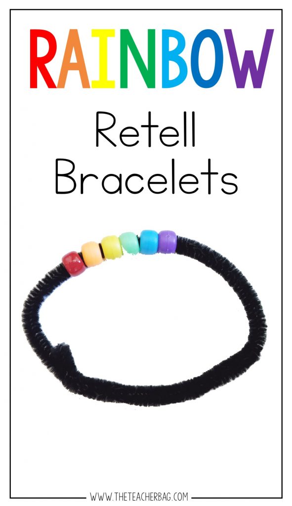 Rainbow Story Retell Bracelets - The Teacher Bag