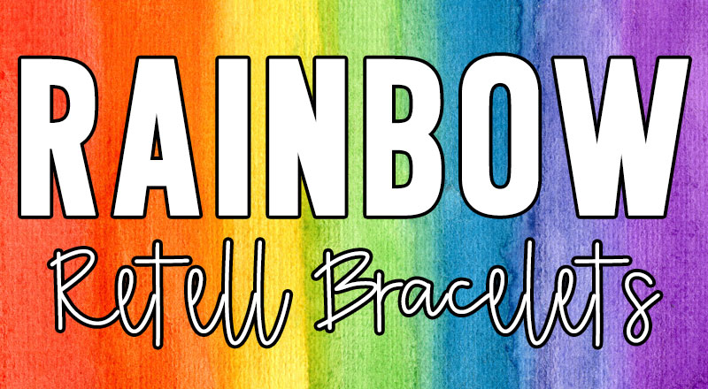 Rainbow Story Retell Bracelets - The Teacher Bag