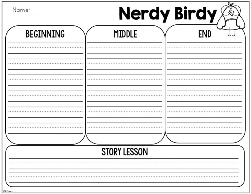 Nerdy Birdy - Interactive Read Aloud - The Teacher Bag