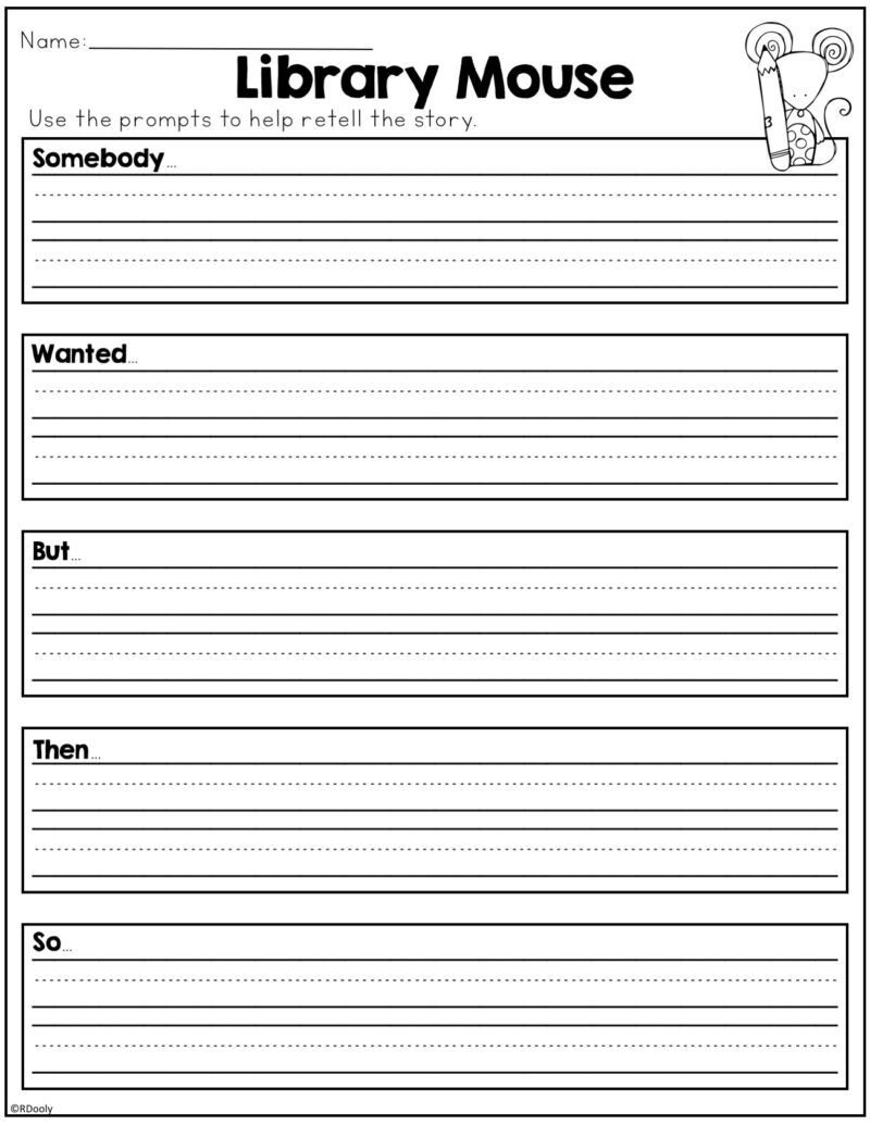 Library Mouse - Interactive Read Aloud - The Teacher Bag