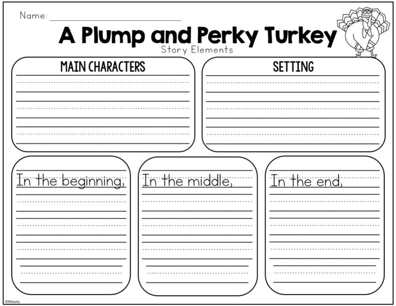 A Plump and Perky Turkey Interactive Read Aloud - The Teacher Bag