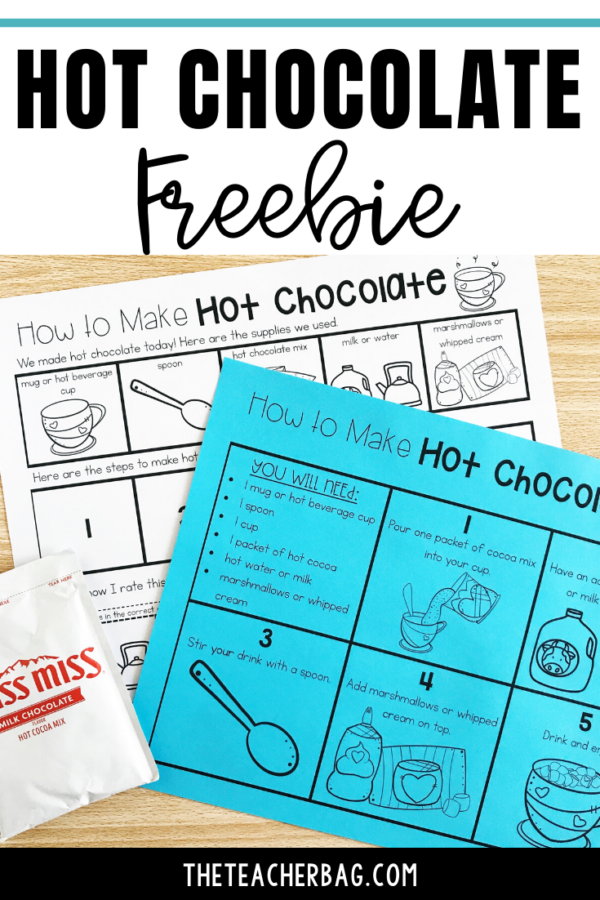 How to Make Hot Chocolate {Freebie} - The Teacher Bag