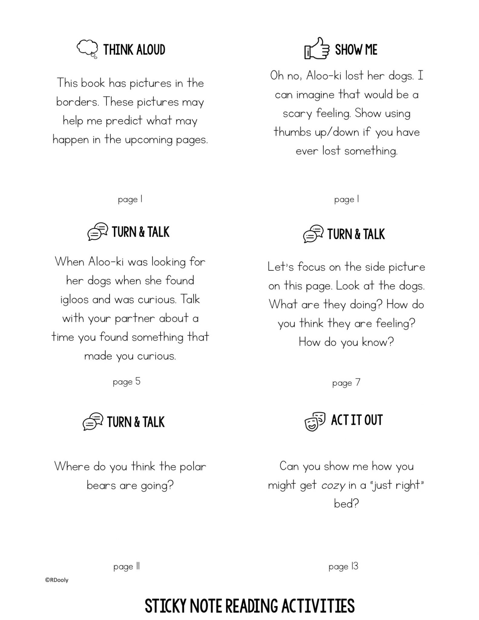 The Three Snow Bears Interactive Read Aloud Kit - The Teacher Bag