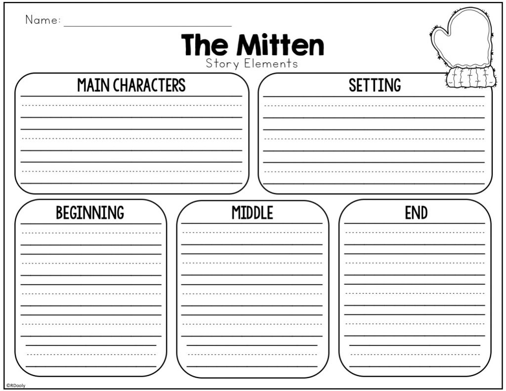 The Mitten Interactive Read Aloud - The Teacher Bag