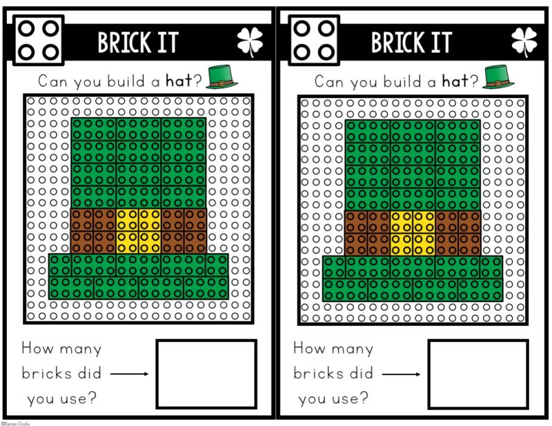 March Brick Activities - The Teacher Bag