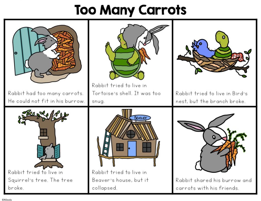 Too Many Carrots - The Teacher Bag