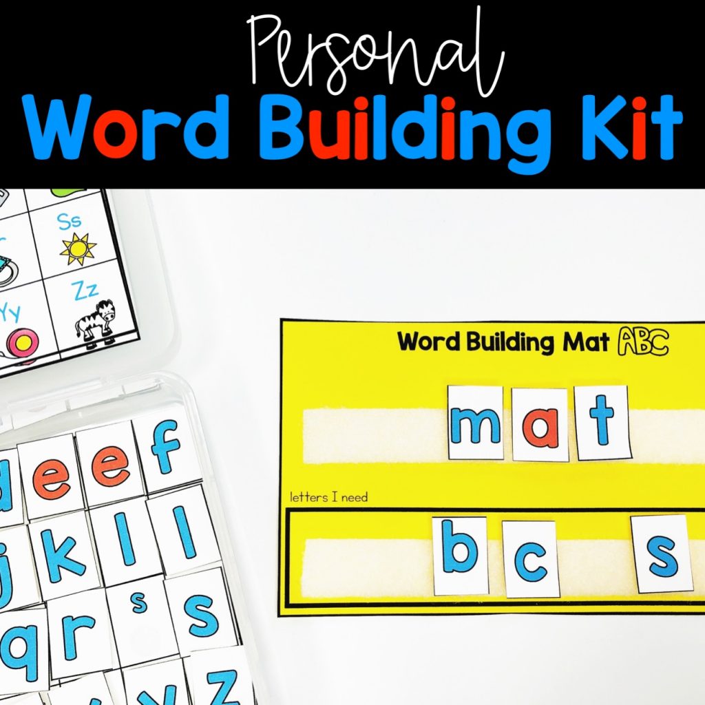 Personal Word-Building Kit - The Teacher Bag