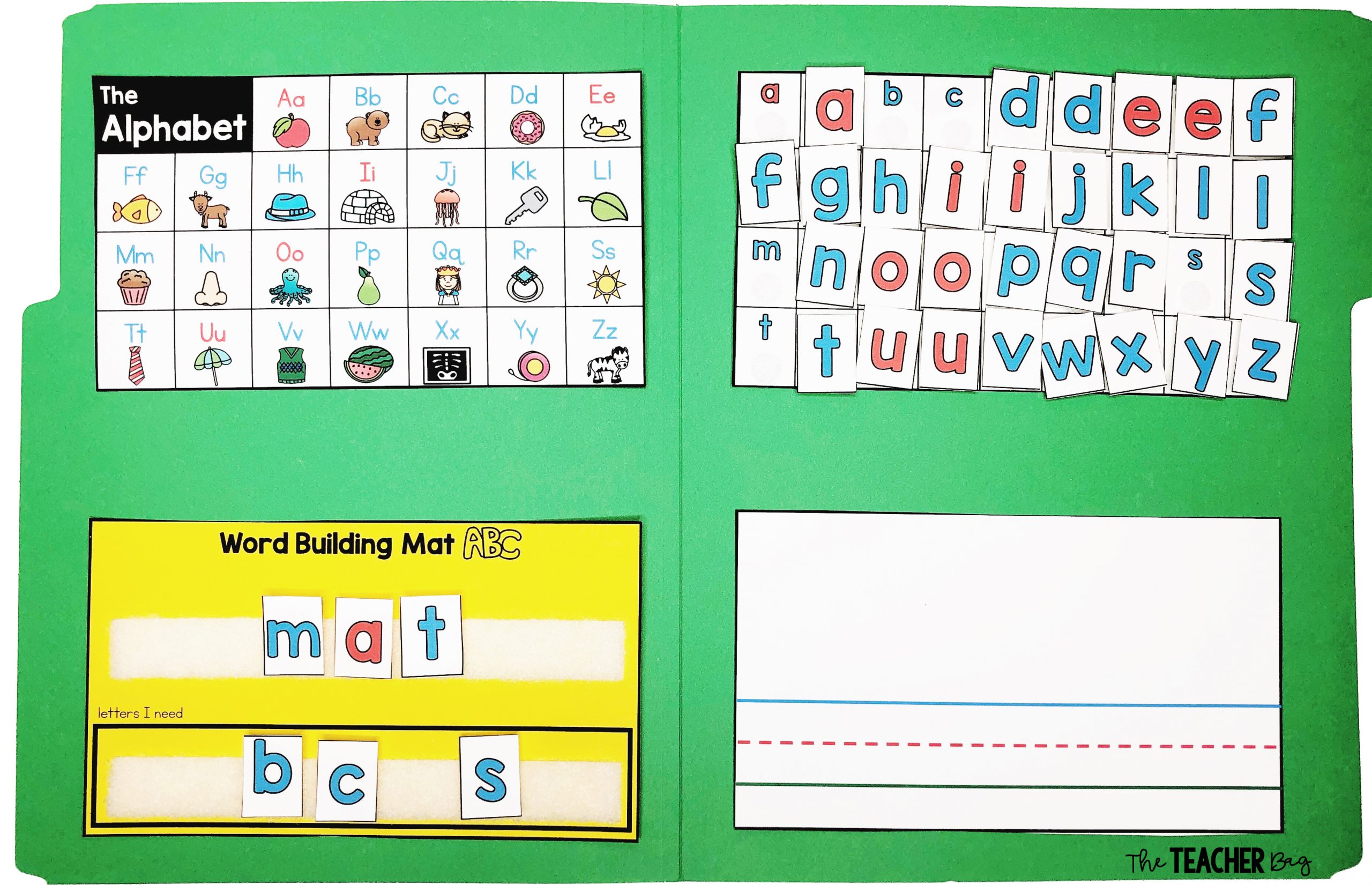 Using Individual Word Building Kits in the Classroom - The Teacher Bag
