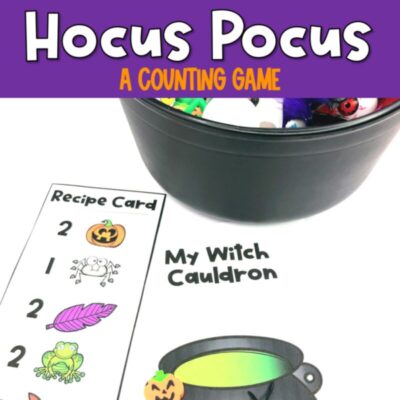 Hocus Pocus - A Halloween Counting Game - The Teacher Bag