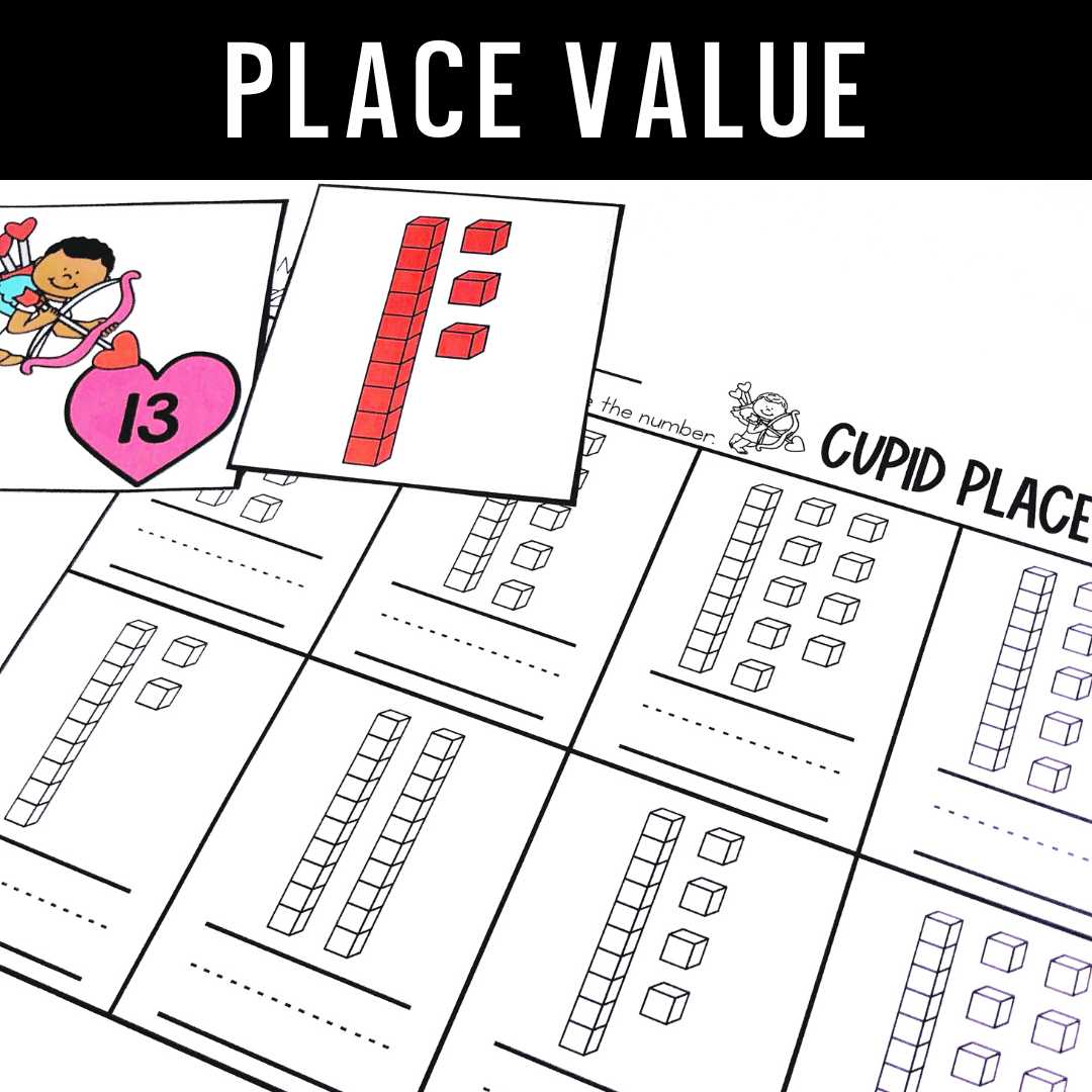 Valentine's Day Math Centers for Kindergarten - The Teacher Bag